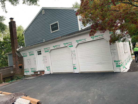Installing Fiber Cement Siding in West Chester | Porter Family Exteriors