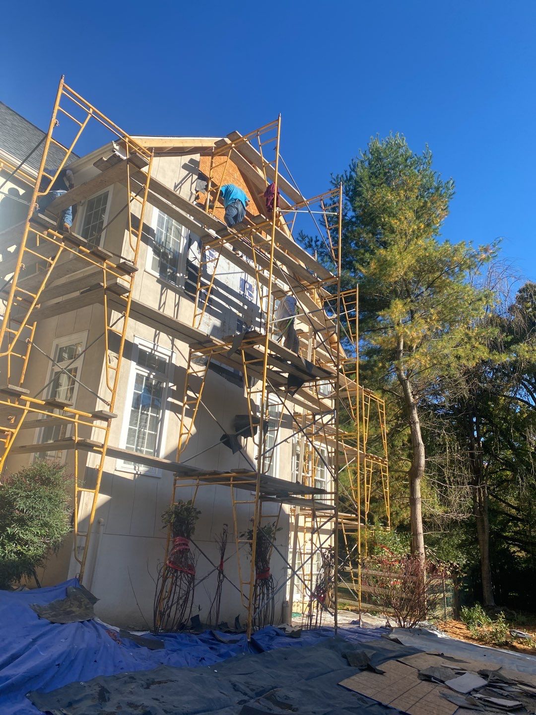 Restoring a Water Damaged Home Exterior in Media, PA - Porter Family ...