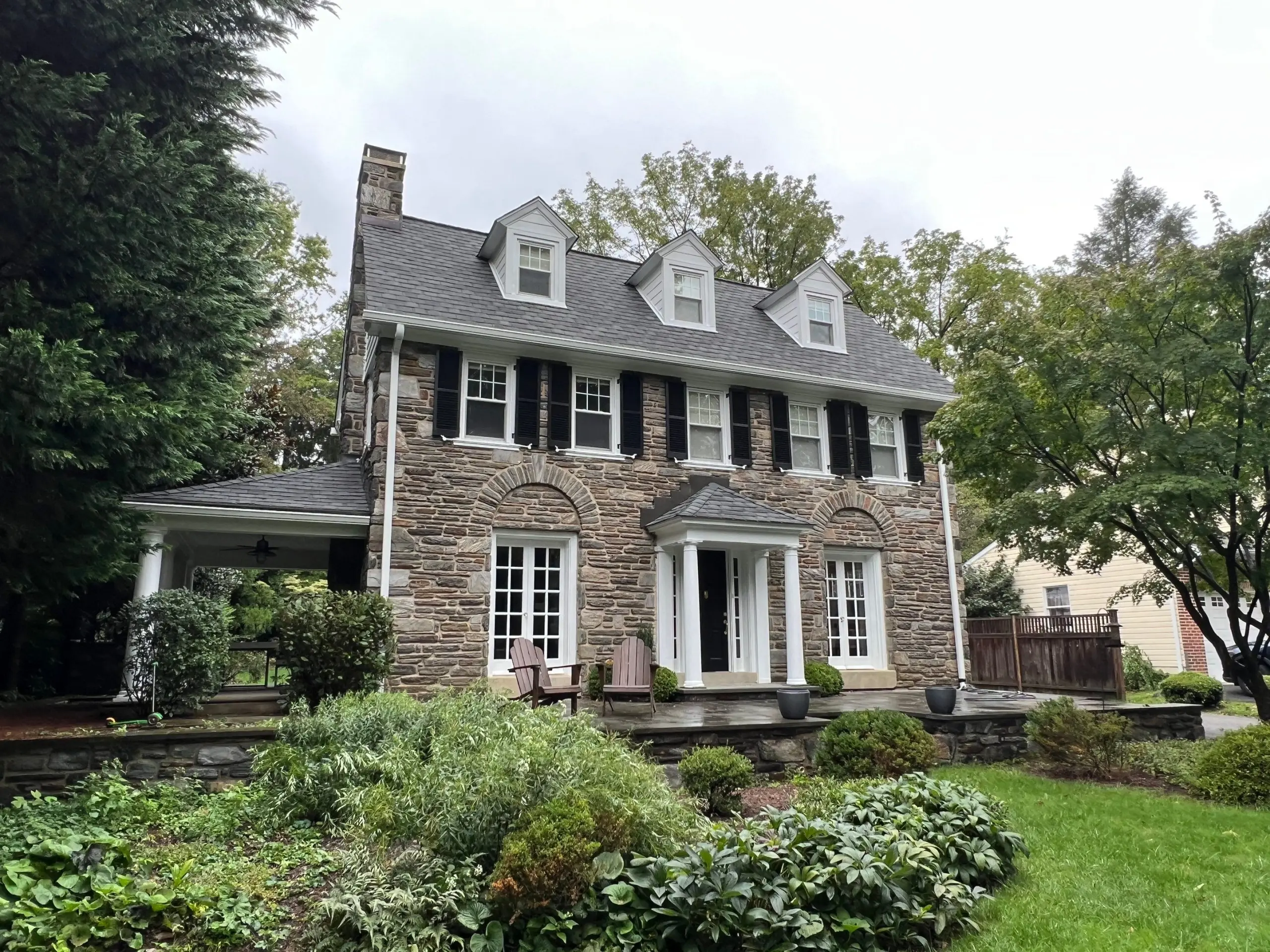 Old Colonial Home Before And After A Colonial Revival With A Modern